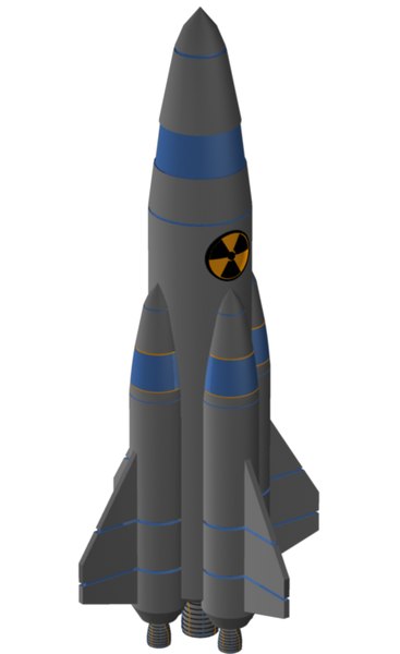 nuclear missile 3d ma