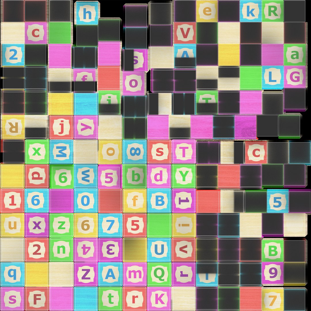 Alphabet Blocks 3D - TurboSquid 2247615
