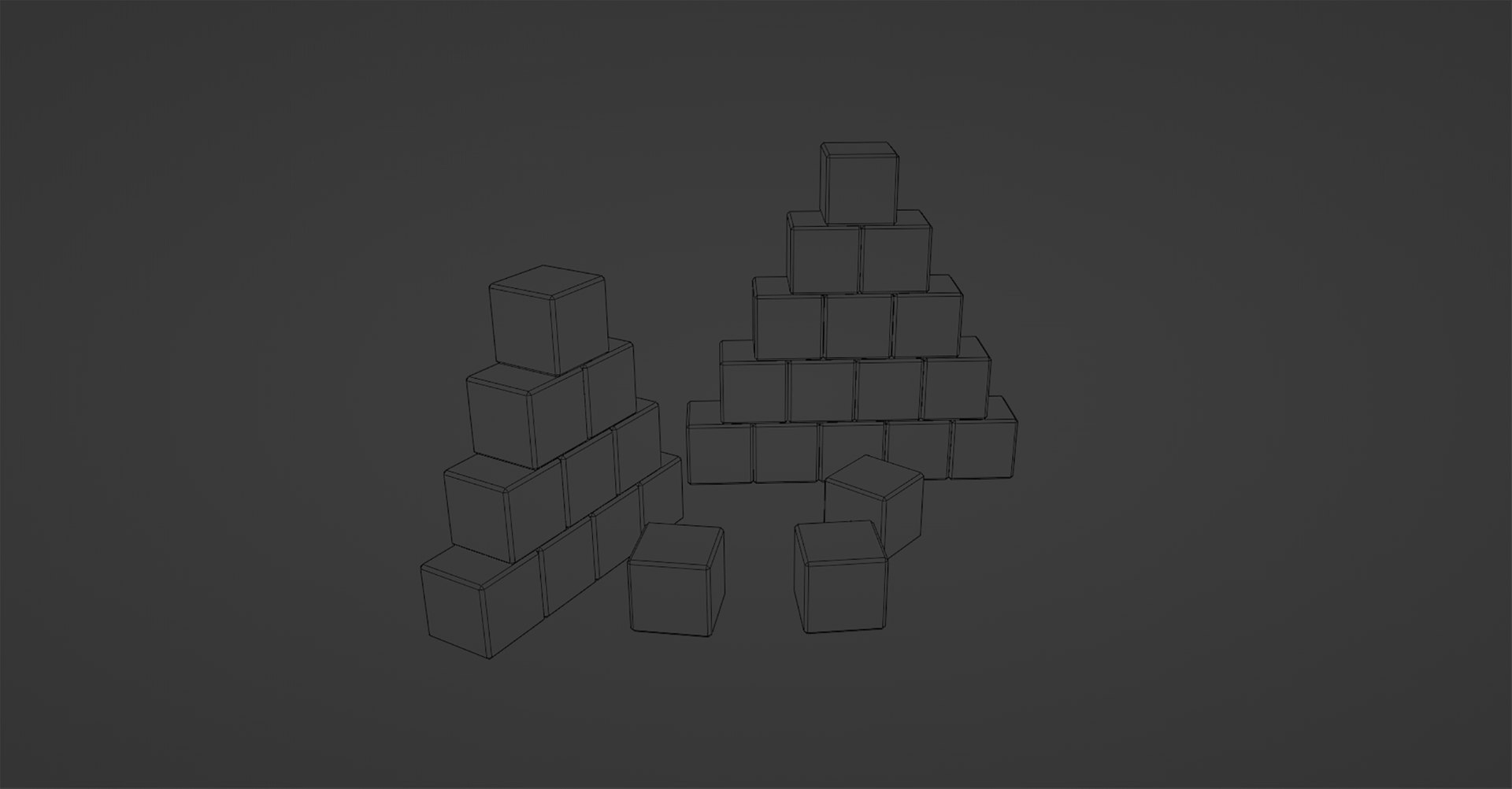 Alphabet Blocks 3D - TurboSquid 2247615