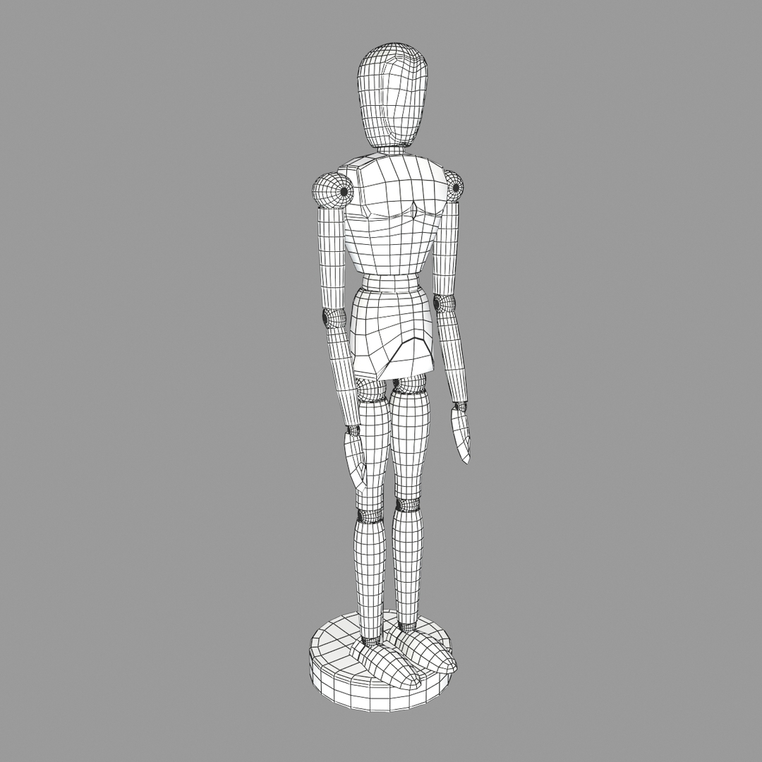 3d Artist S Figure Model