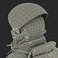3d model advanced crew escape suit