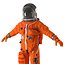 3d model advanced crew escape suit