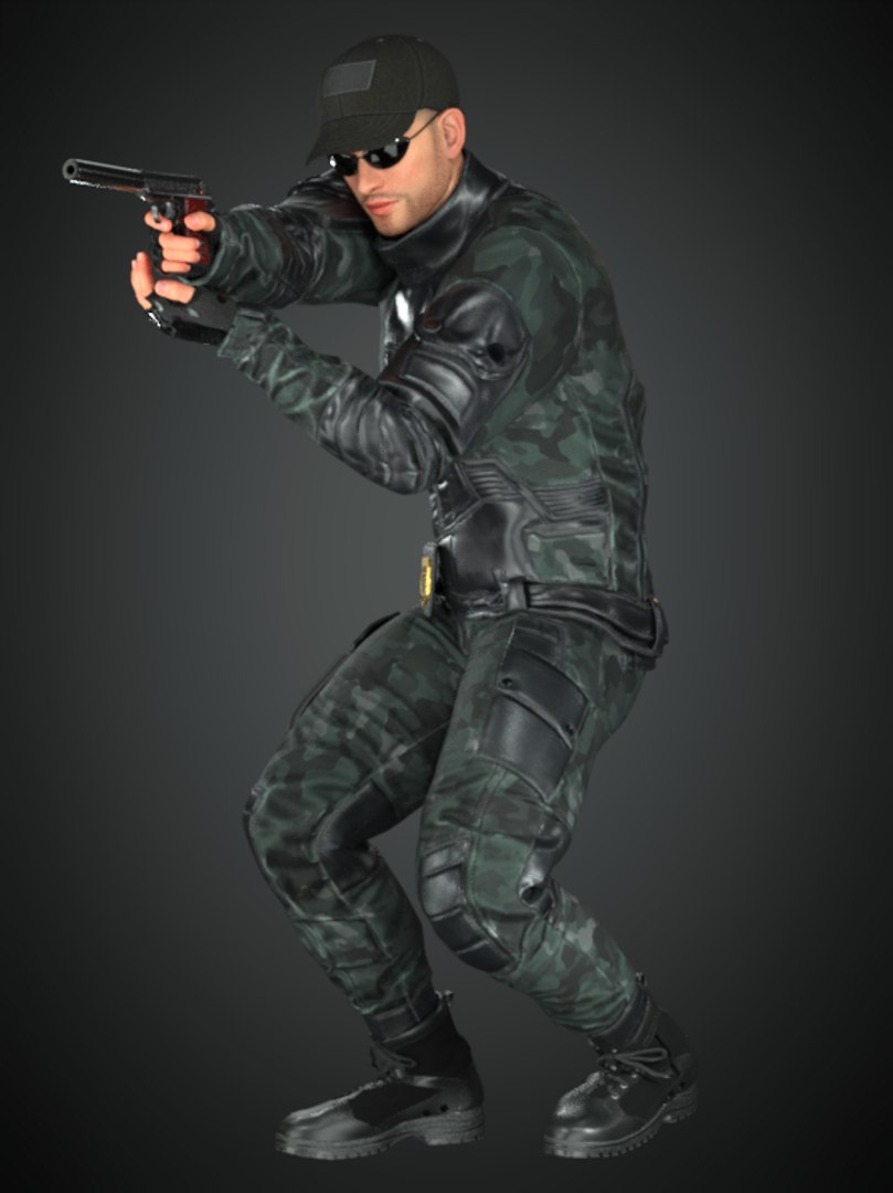 Realistic Rigged Soldier Man Character 3D Model Model - TurboSquid 2148814