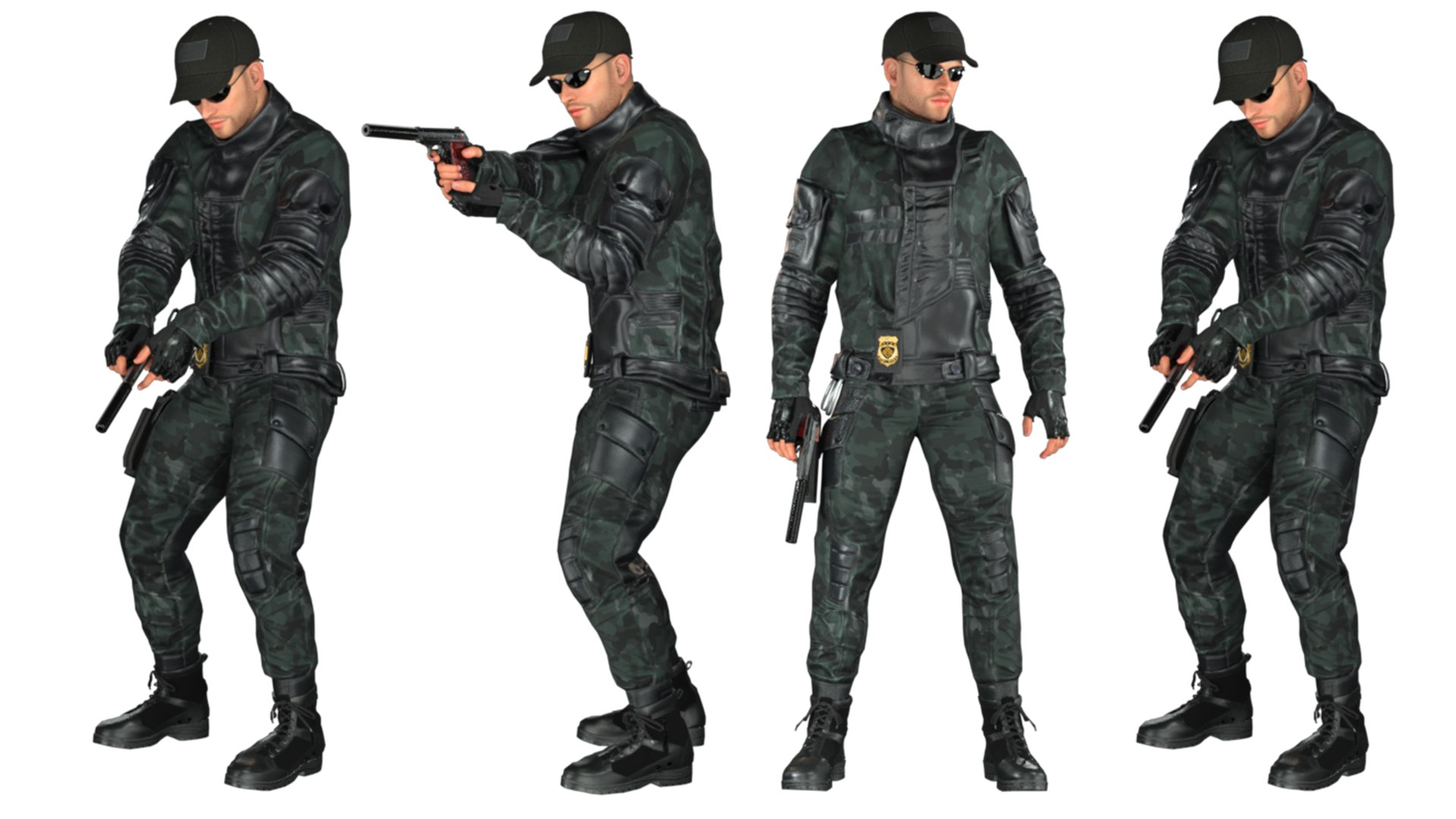 Realistic Rigged Soldier Man Character 3D Model Model - TurboSquid 2148814