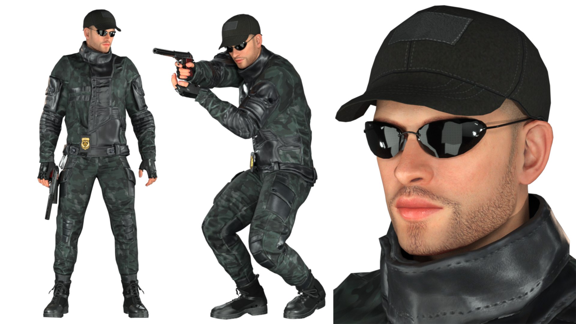 Realistic Rigged Soldier Man Character 3D Model Model - TurboSquid 2148814