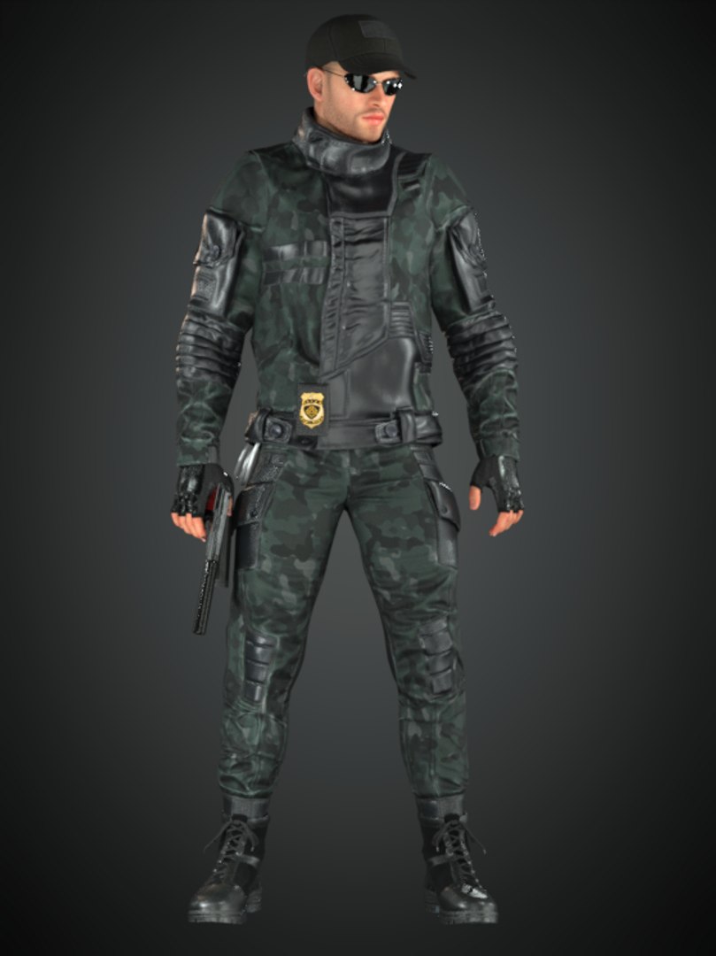 Realistic Rigged Soldier Man Character 3D Model Model - TurboSquid 2148814