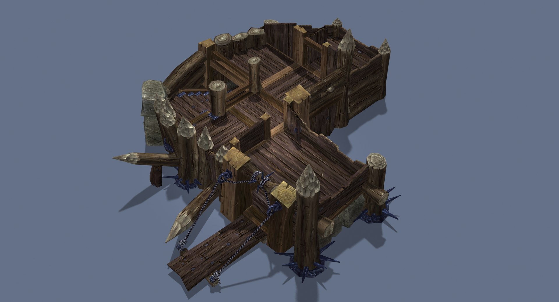 3D Forest Hideout Stylized Model - TurboSquid 1809617