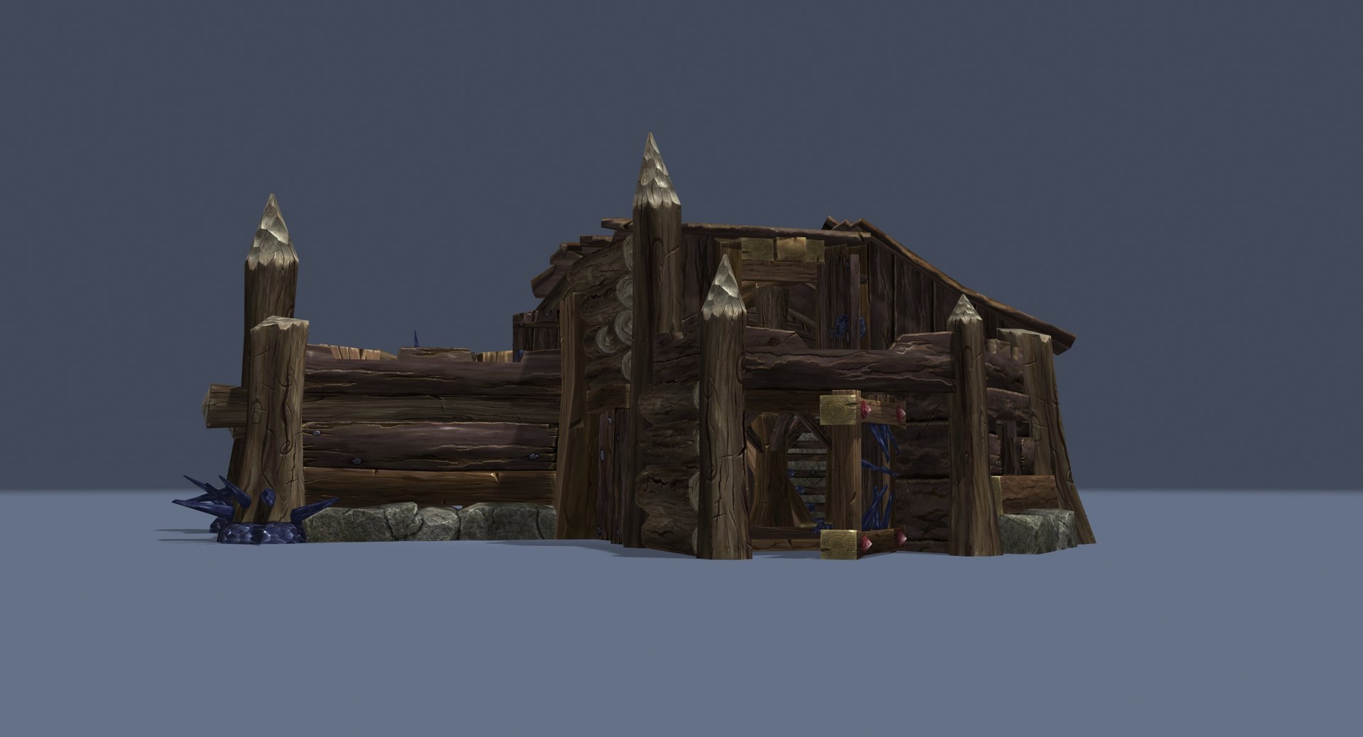 3D Forest Hideout Stylized Model - TurboSquid 1809617