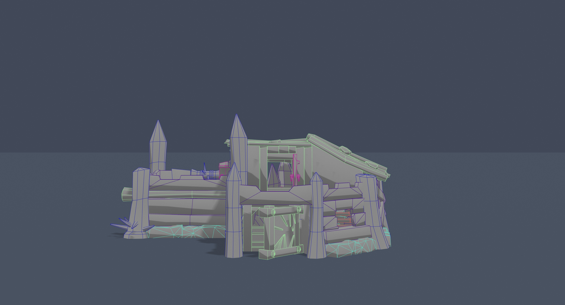 3D Forest Hideout Stylized Model - TurboSquid 1809617