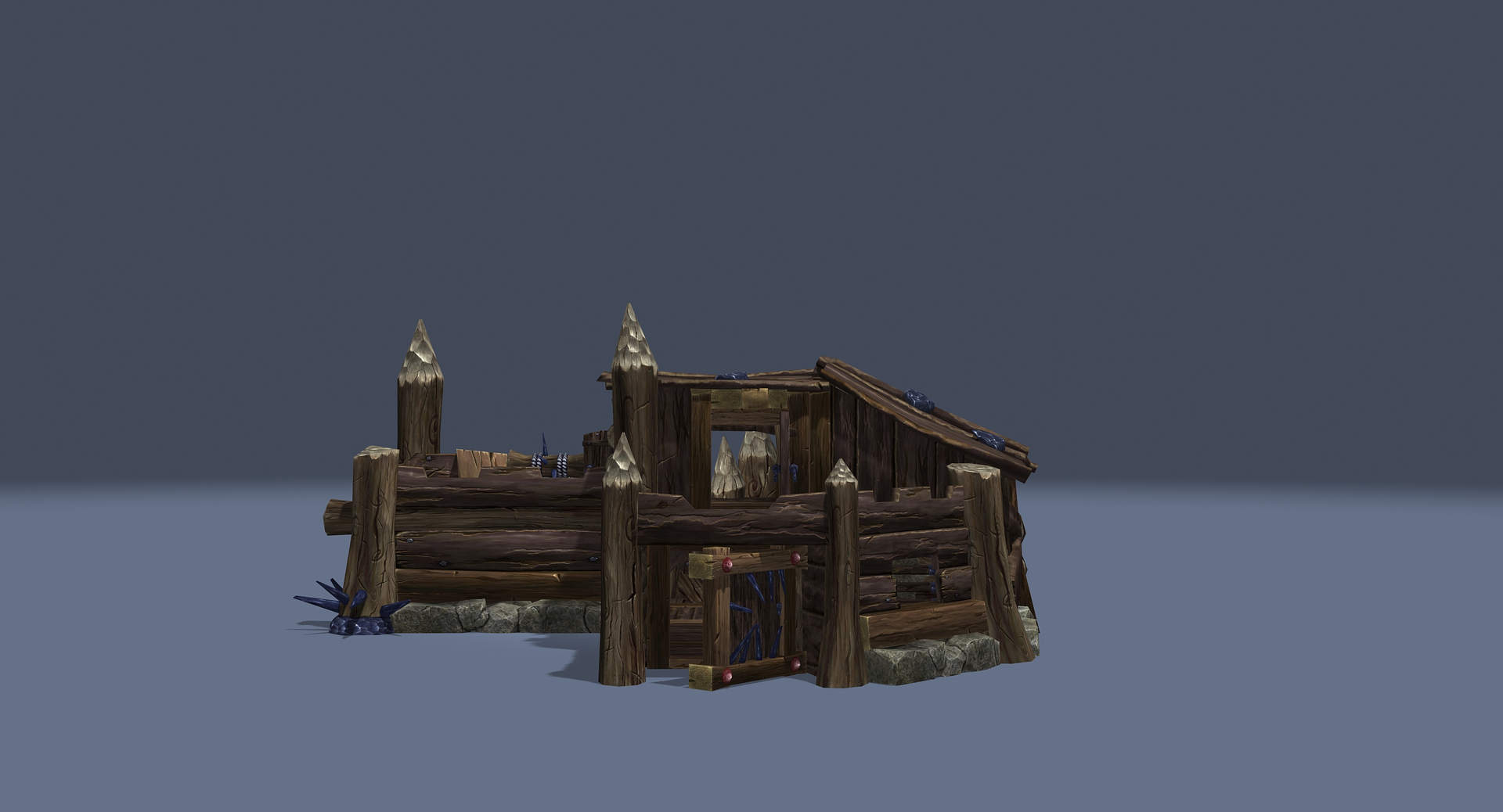 3D Forest Hideout Stylized Model - TurboSquid 1809617