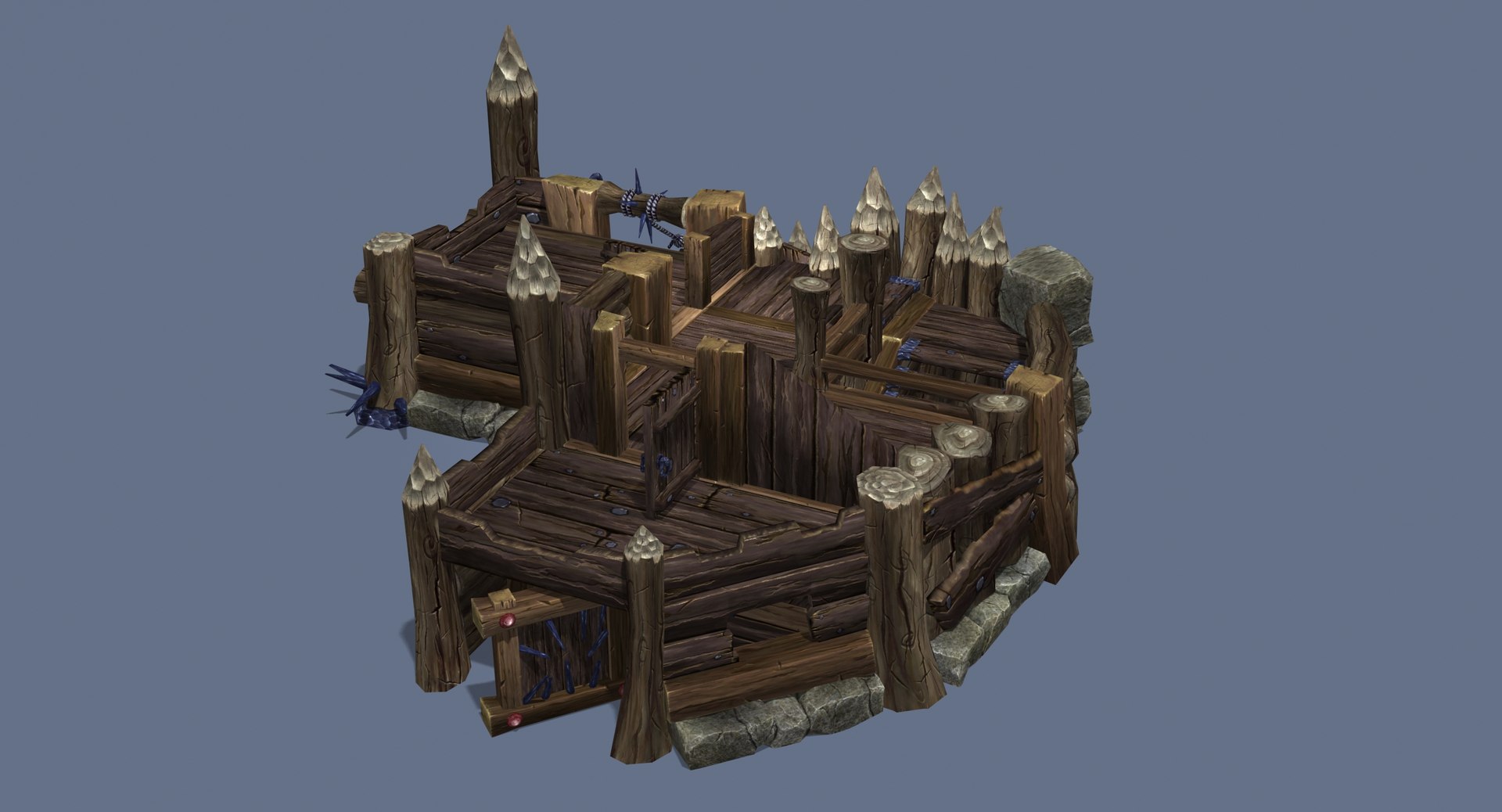 3D Forest Hideout Stylized Model - TurboSquid 1809617