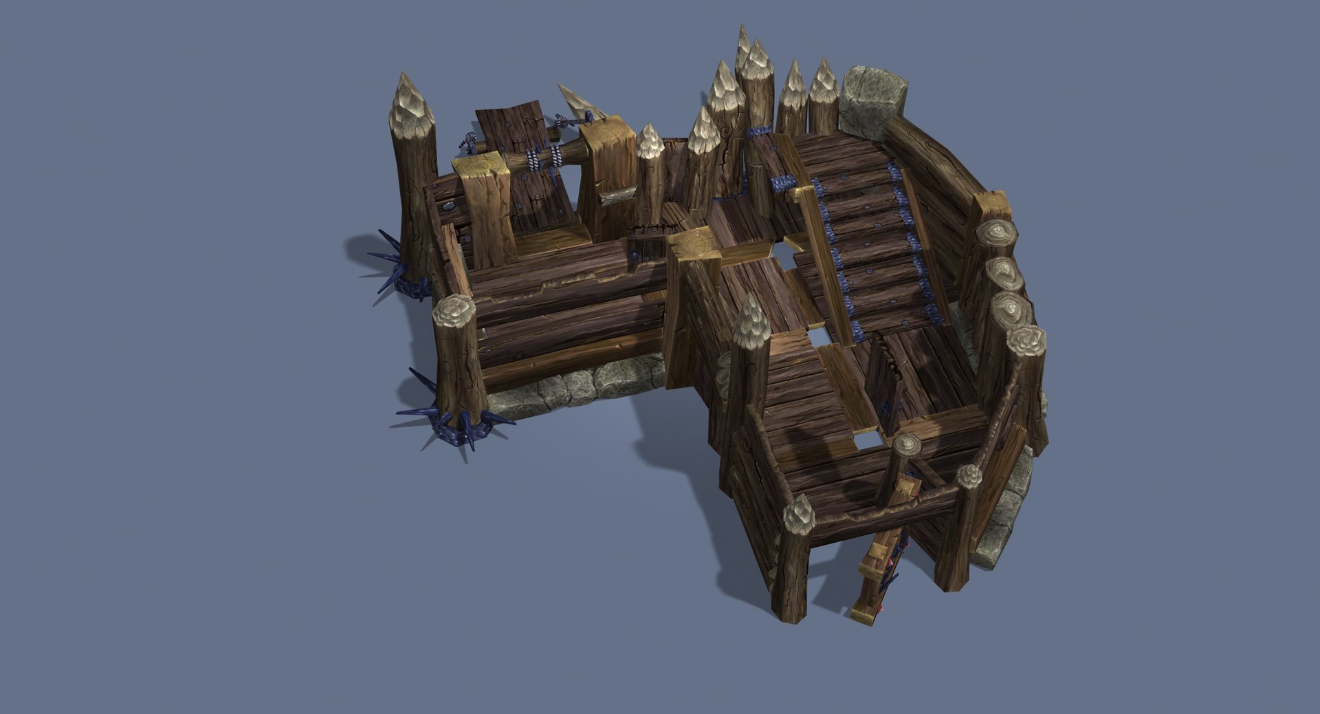 3D Forest Hideout Stylized Model - TurboSquid 1809617