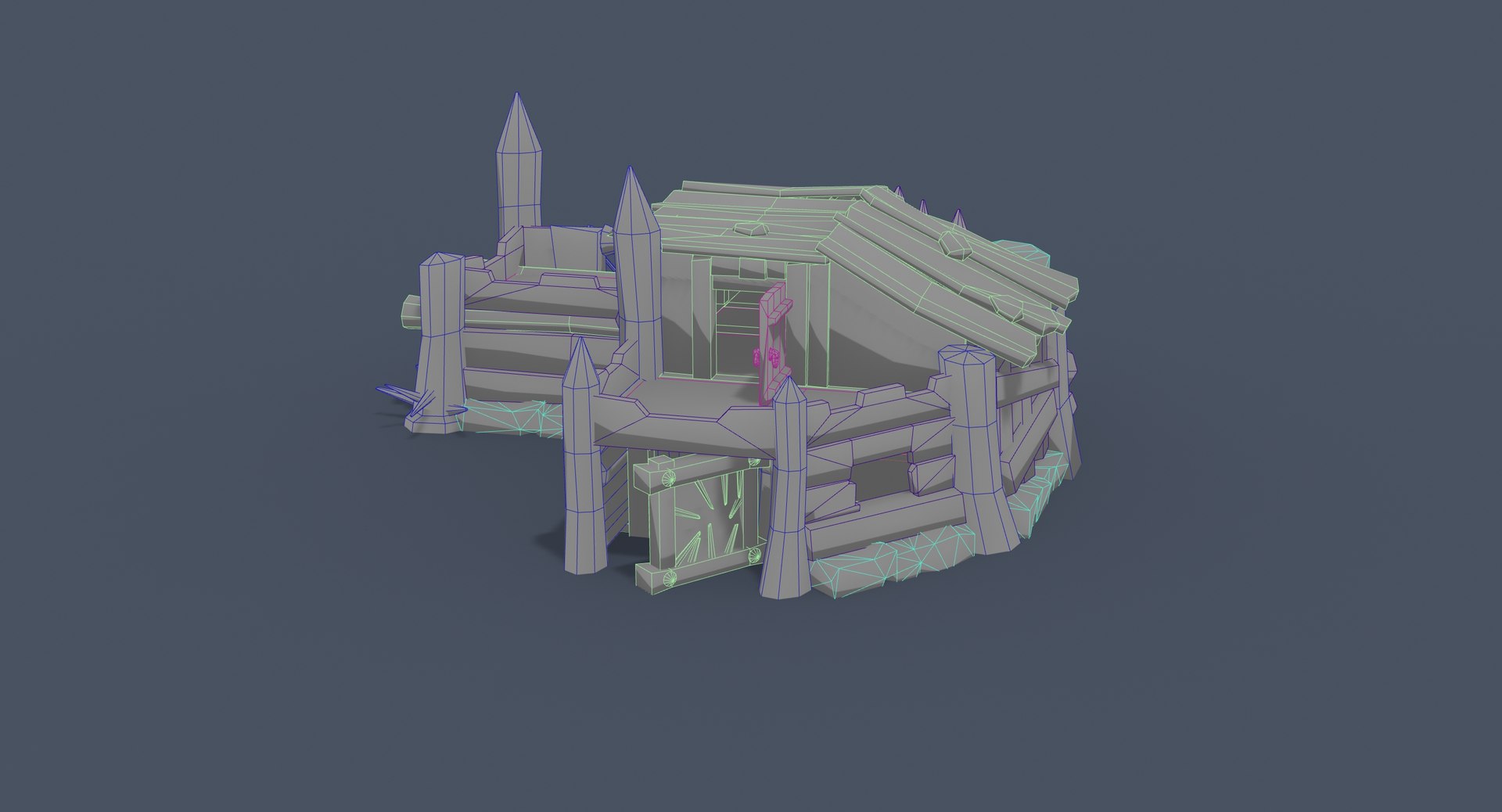 3D Forest Hideout Stylized Model - TurboSquid 1809617