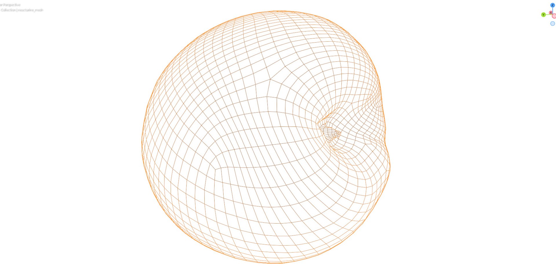 3D model 4k nectarine - TurboSquid 1965506