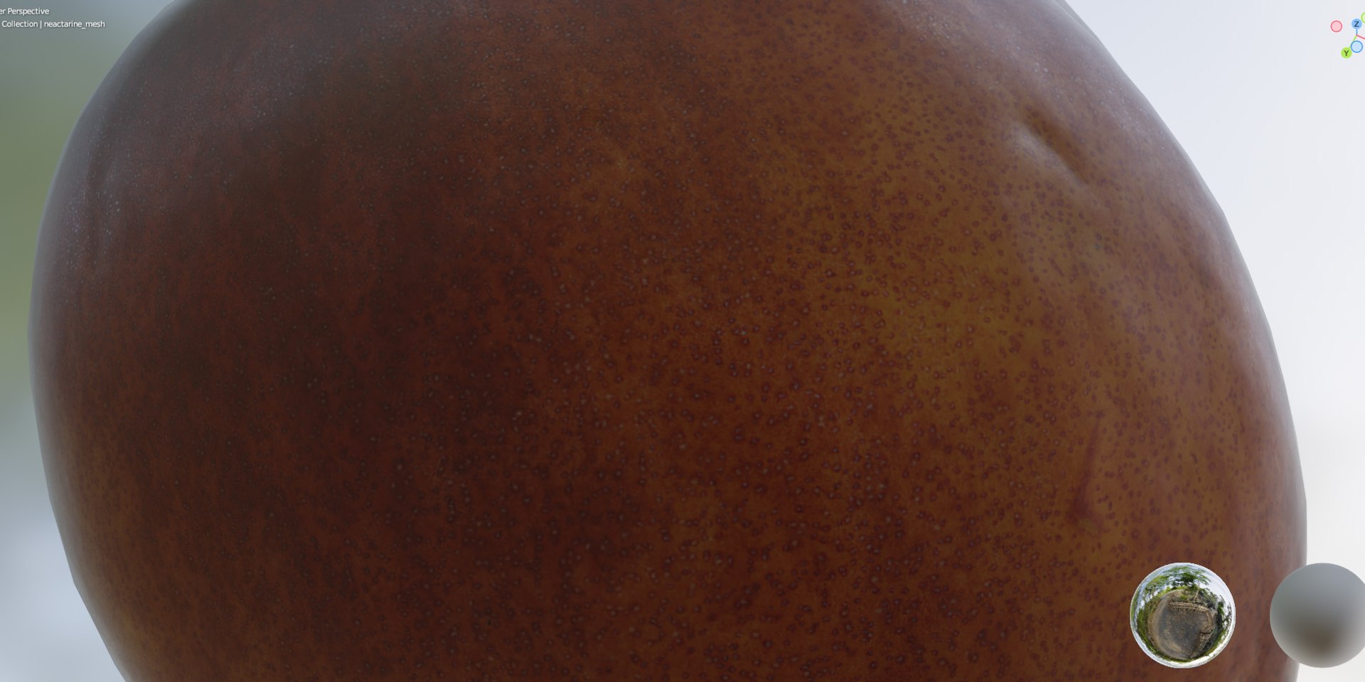 3D model 4k nectarine - TurboSquid 1965506