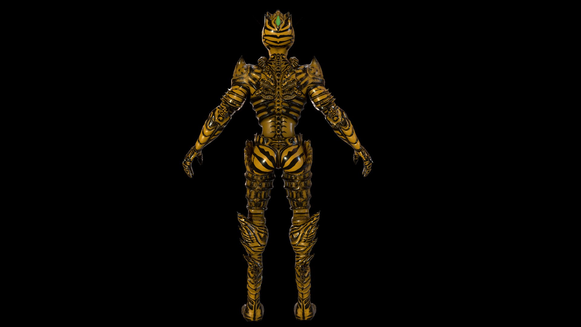 3D Mutant Wasp Model - TurboSquid 1471214