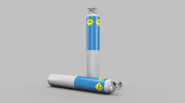 oxygen tank 3d model