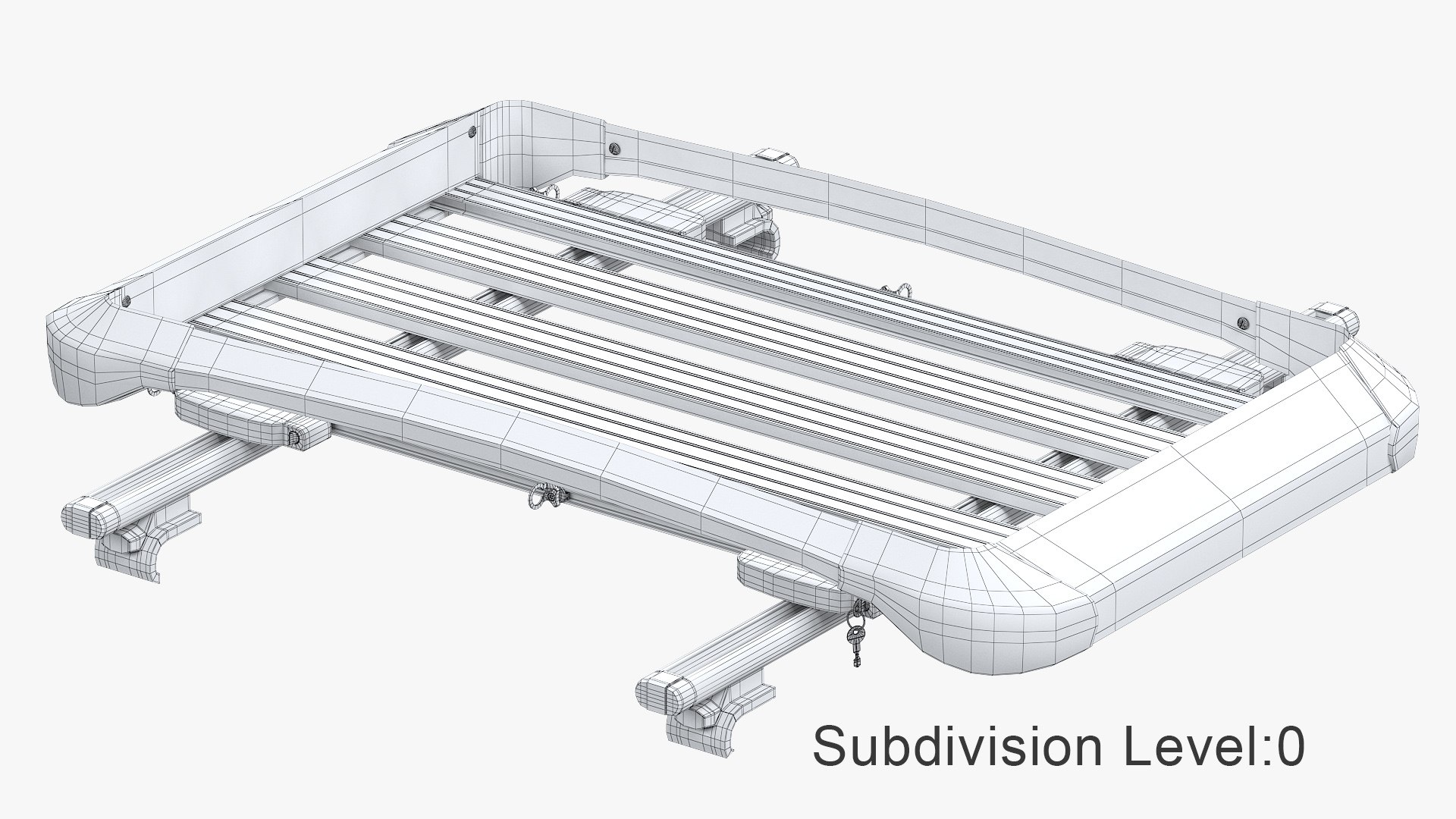 3D Model Car Roof Thule Xpedition - TurboSquid 1819744