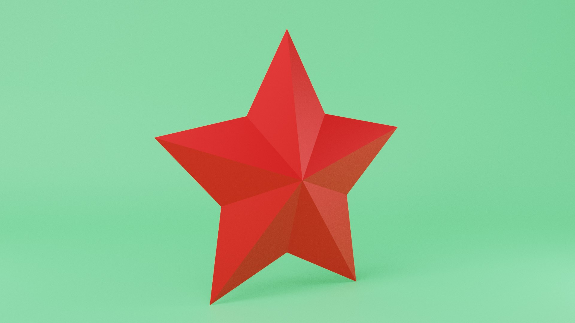 Red Star 3D Model - TurboSquid 2130432