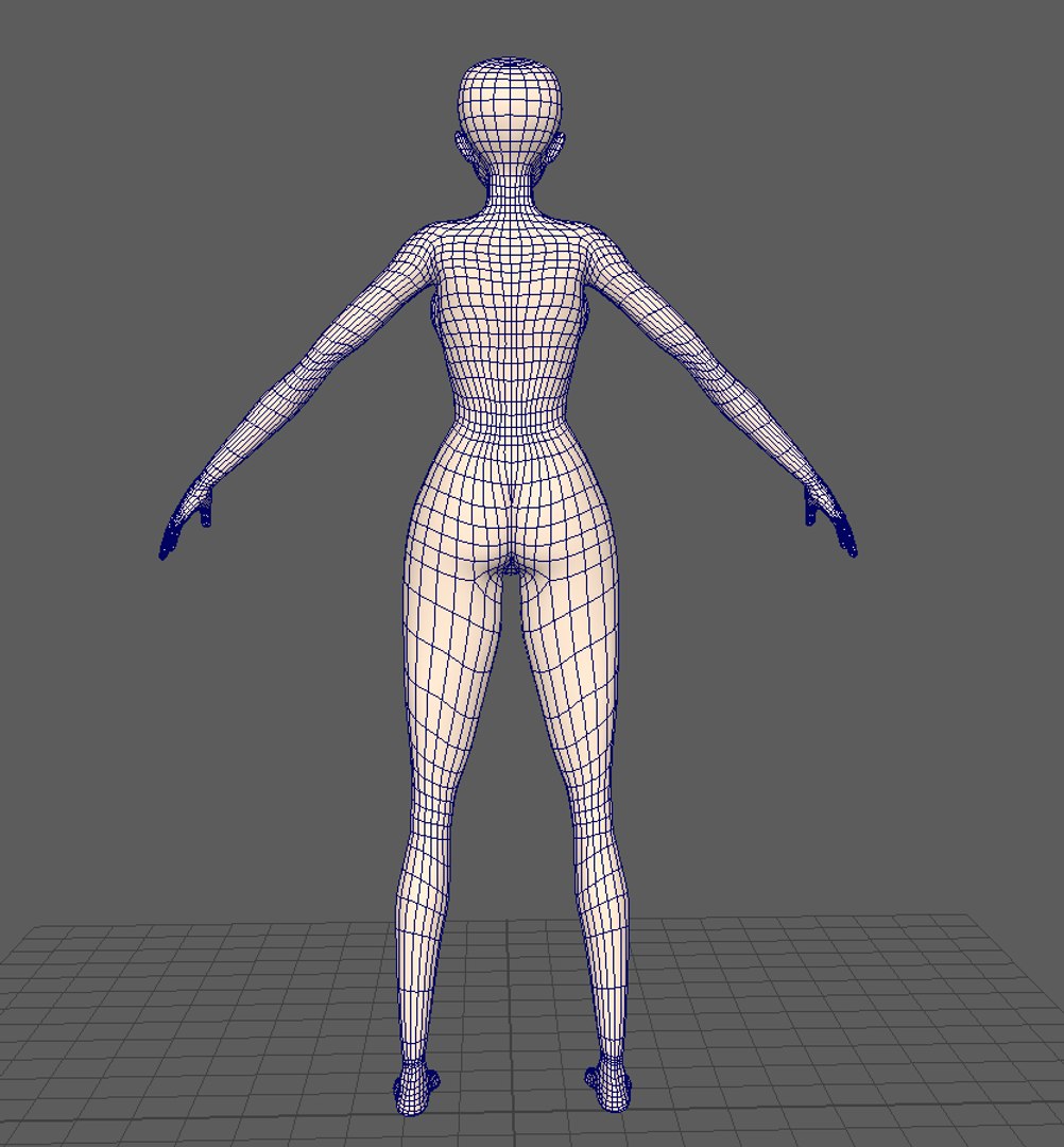 3D Model Female Character - TurboSquid 1414628