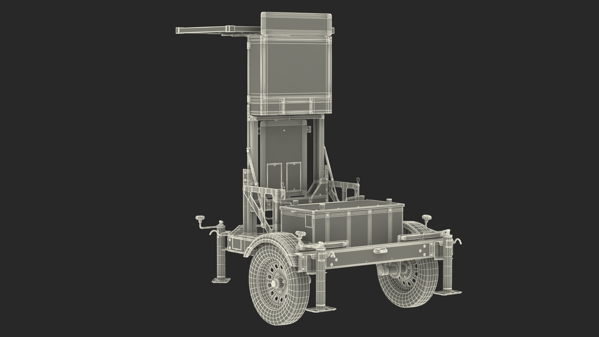 3D Decatur Electronics 300mx Radar - TurboSquid 1631515