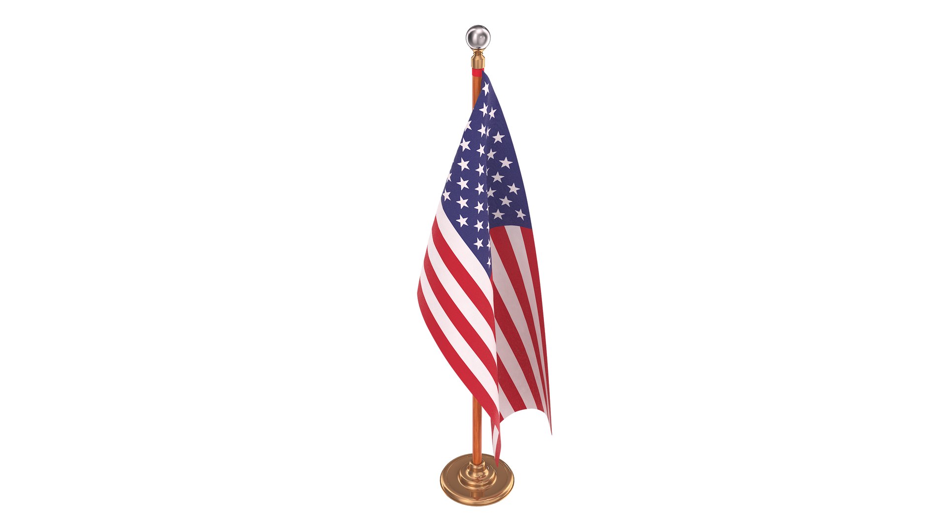3D American Flag - TurboSquid 2059800