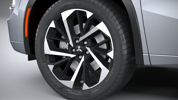 modelo 3d Mitsubishi Outlander 2022 - TurboSquid 1713299