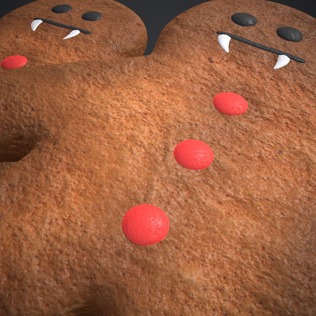 Evil Ginger Bread Man 3D - TurboSquid 1806403