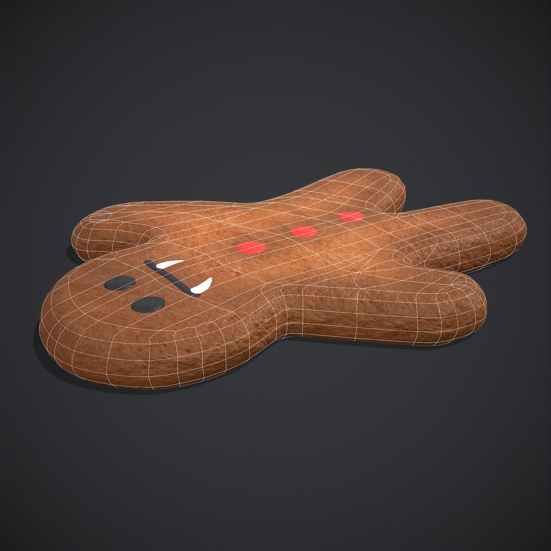 Evil Ginger Bread Man 3D - TurboSquid 1806403