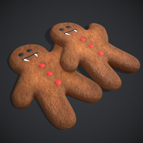 Evil Ginger Bread Man 3D - TurboSquid 1806403