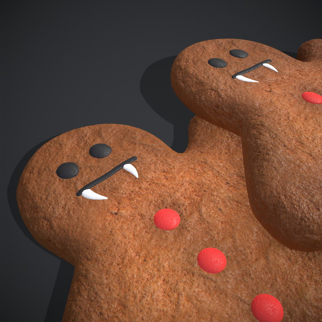 Evil Ginger Bread Man 3D - TurboSquid 1806403