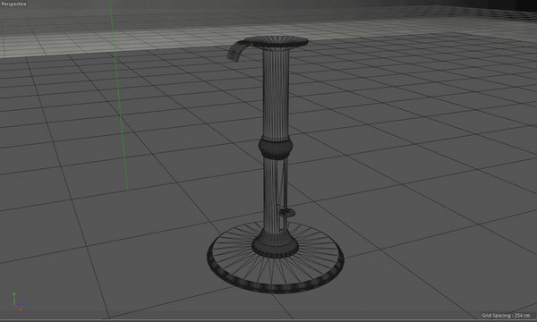 3D model golden candlestick - TurboSquid 1377484