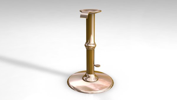 3D model golden candlestick - TurboSquid 1377484