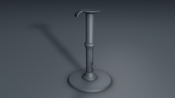 3D model golden candlestick - TurboSquid 1377484