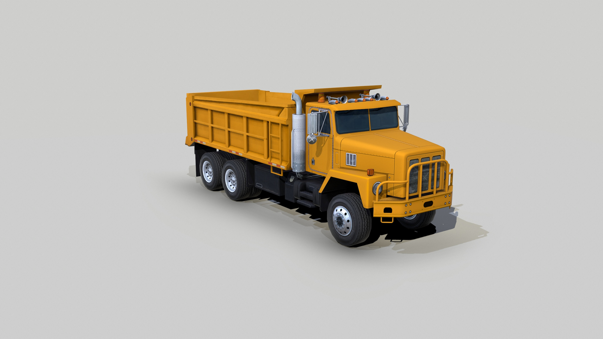 Heavy Dump Truck 3D Model - TurboSquid 2420438