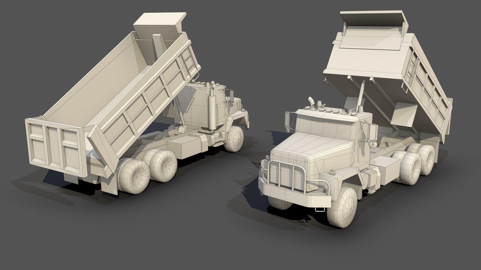 Heavy Dump Truck 3D Model - TurboSquid 2420438