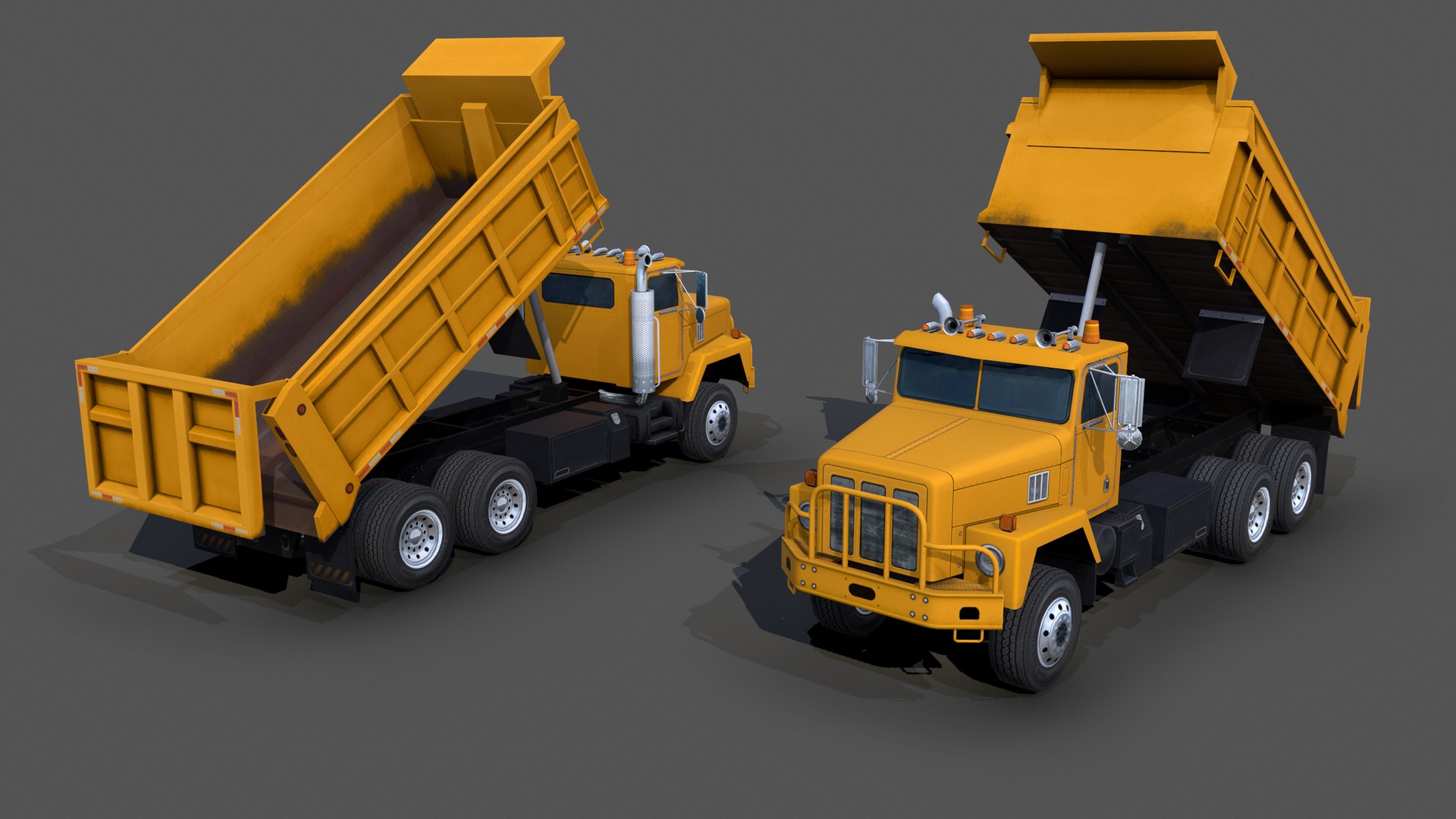Heavy Dump Truck 3D Model - TurboSquid 2420438