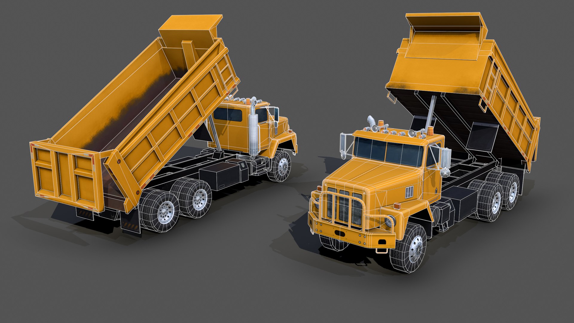 Heavy Dump Truck 3D Model - TurboSquid 2420438