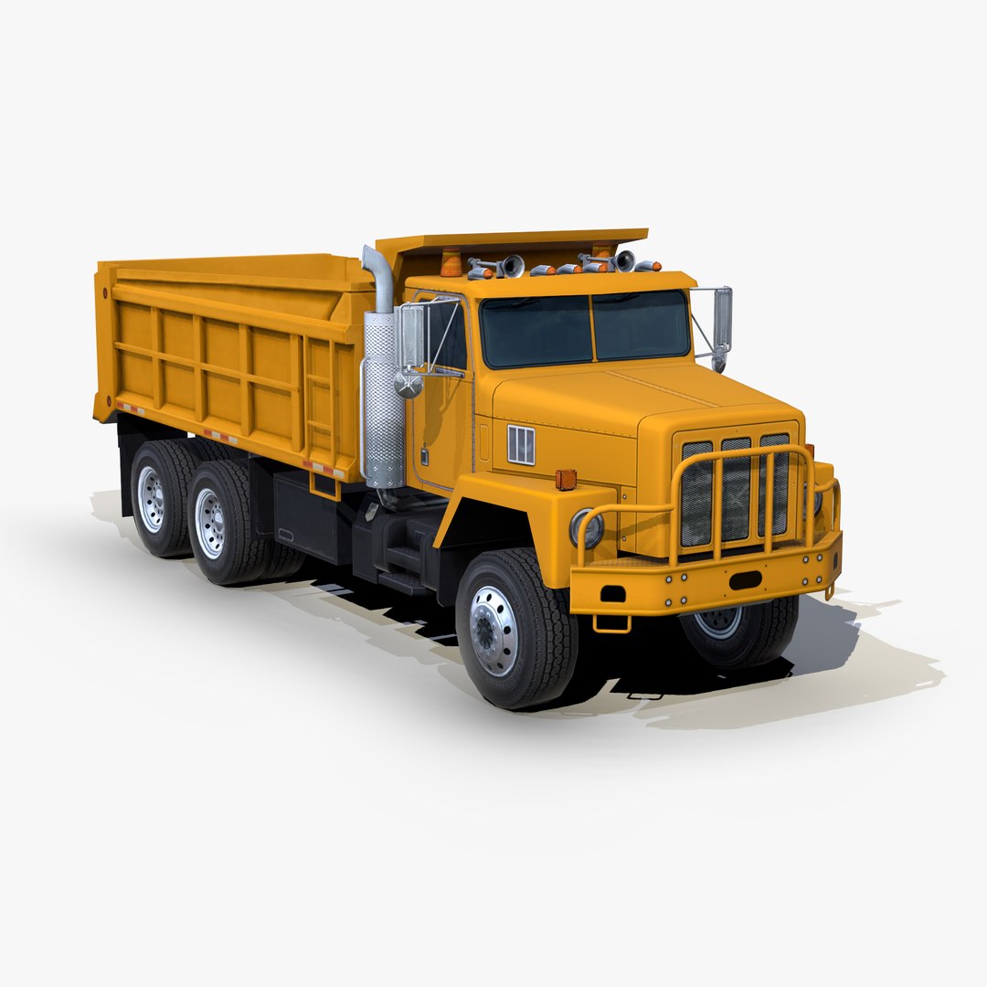 Heavy Dump Truck 3D Model - TurboSquid 2420438