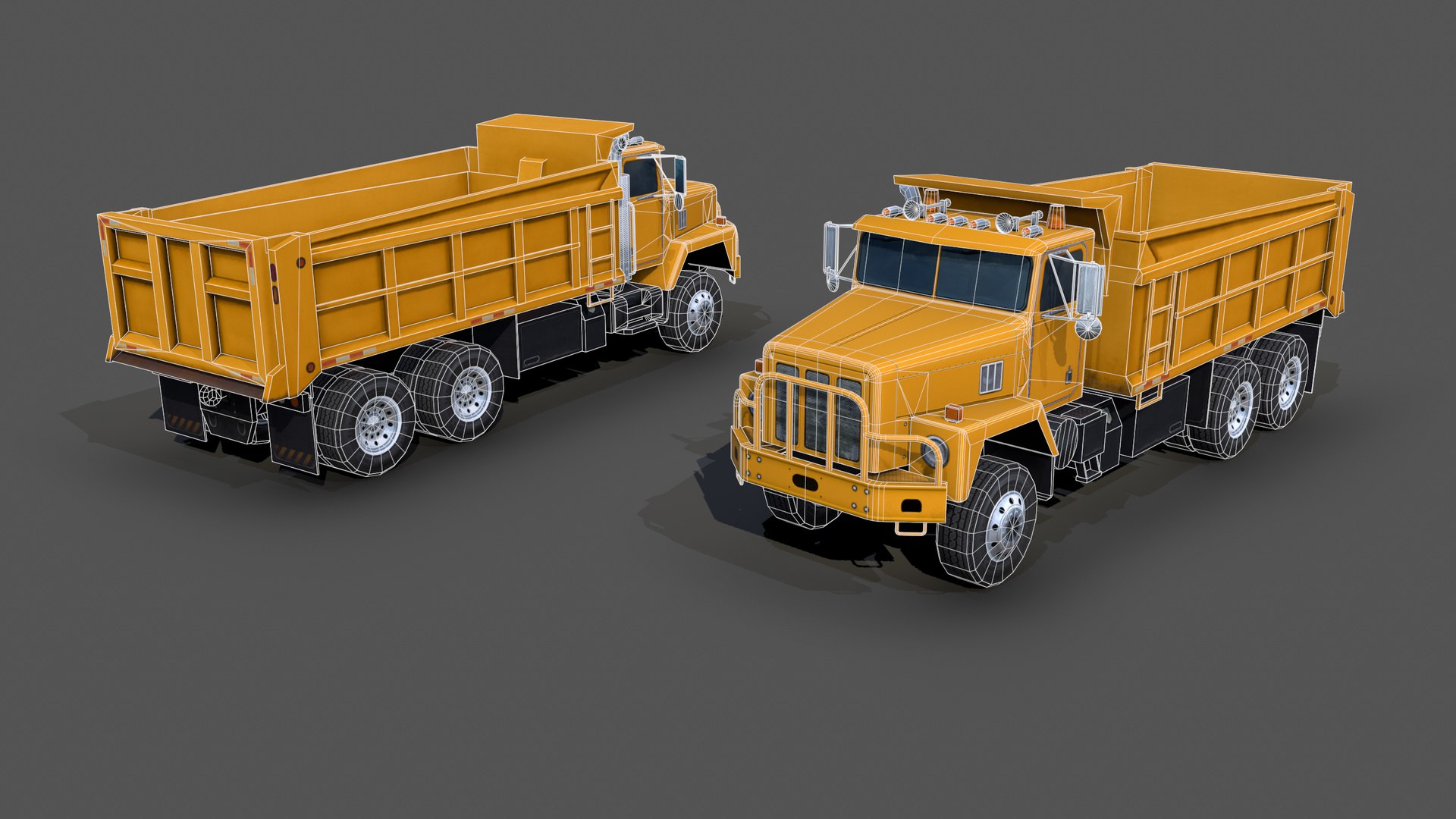 Heavy Dump Truck 3D Model - TurboSquid 2420438