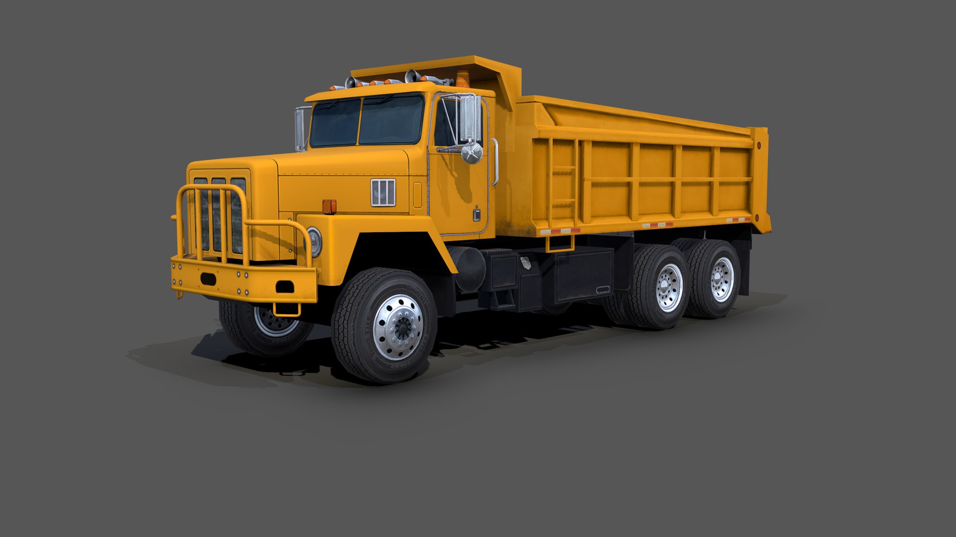 Heavy Dump Truck 3D Model - TurboSquid 2420438