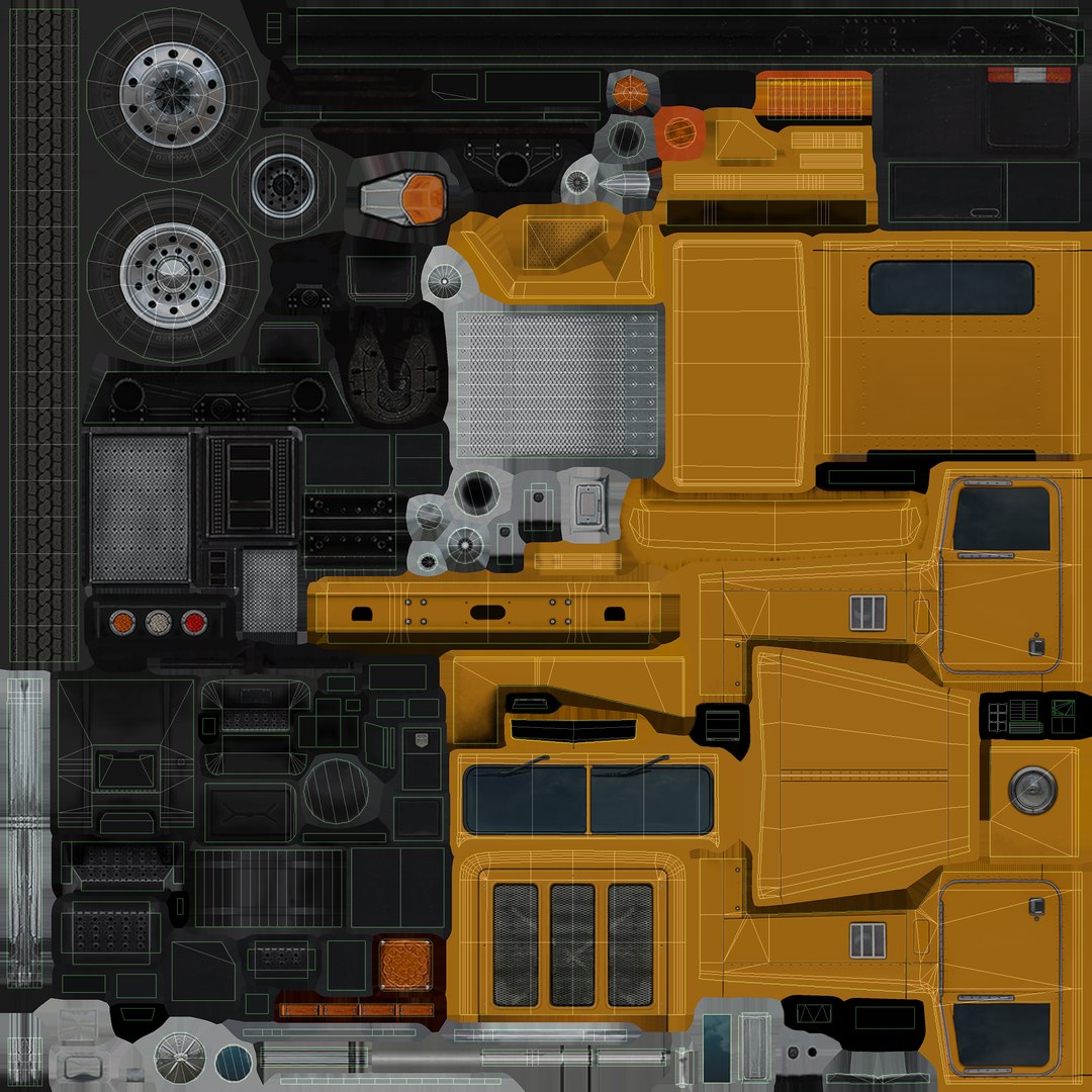 Heavy Dump Truck 3D Model - TurboSquid 2420438