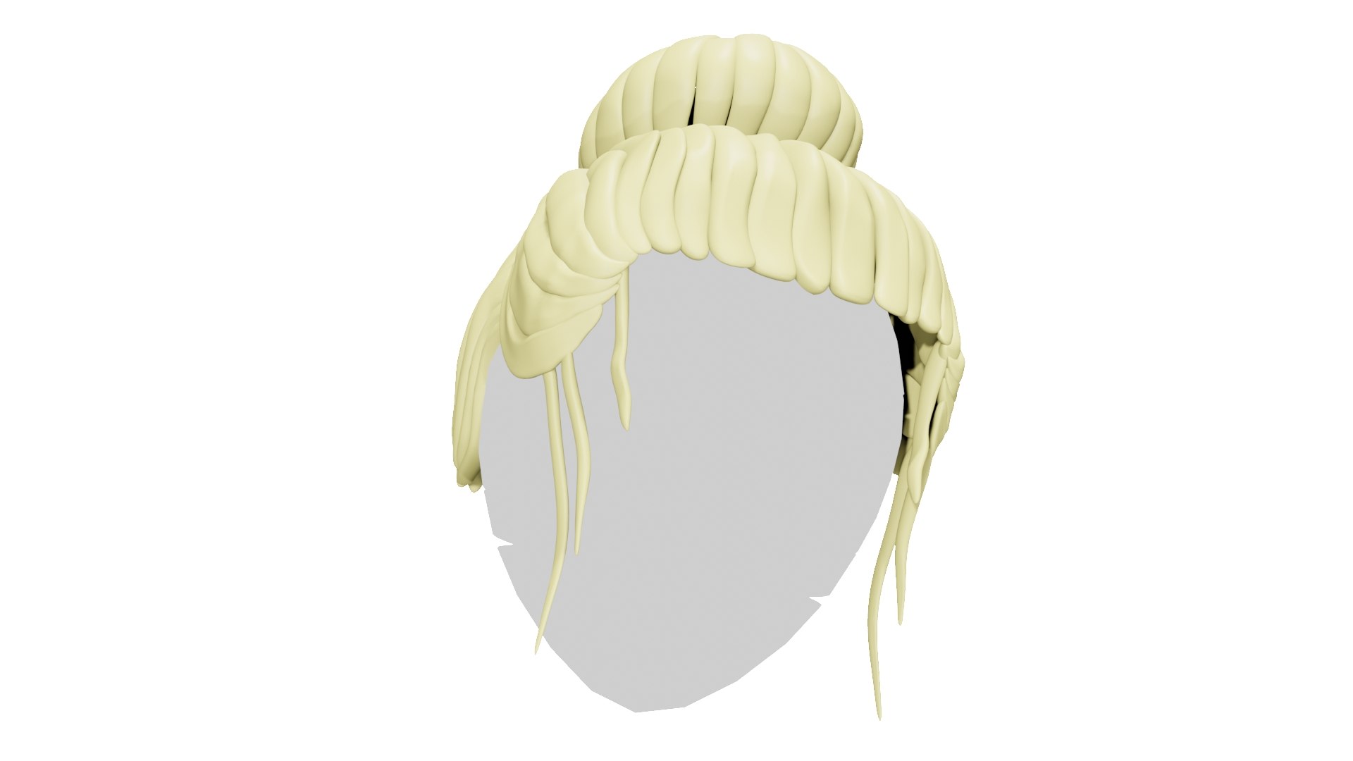 Hair wig 3D model - TurboSquid 1814279