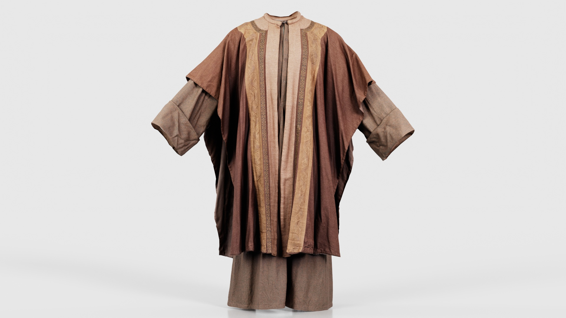 Priest Cape Remastered 3D Model - TurboSquid 2360021