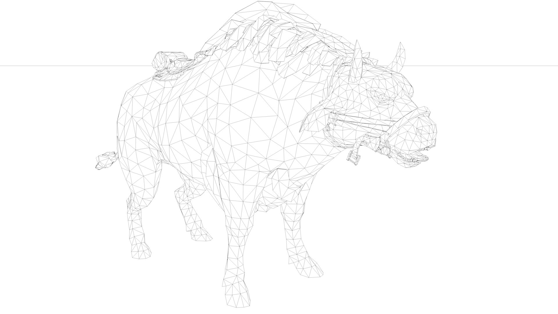 Buffalo 3D Model - TurboSquid 2374033