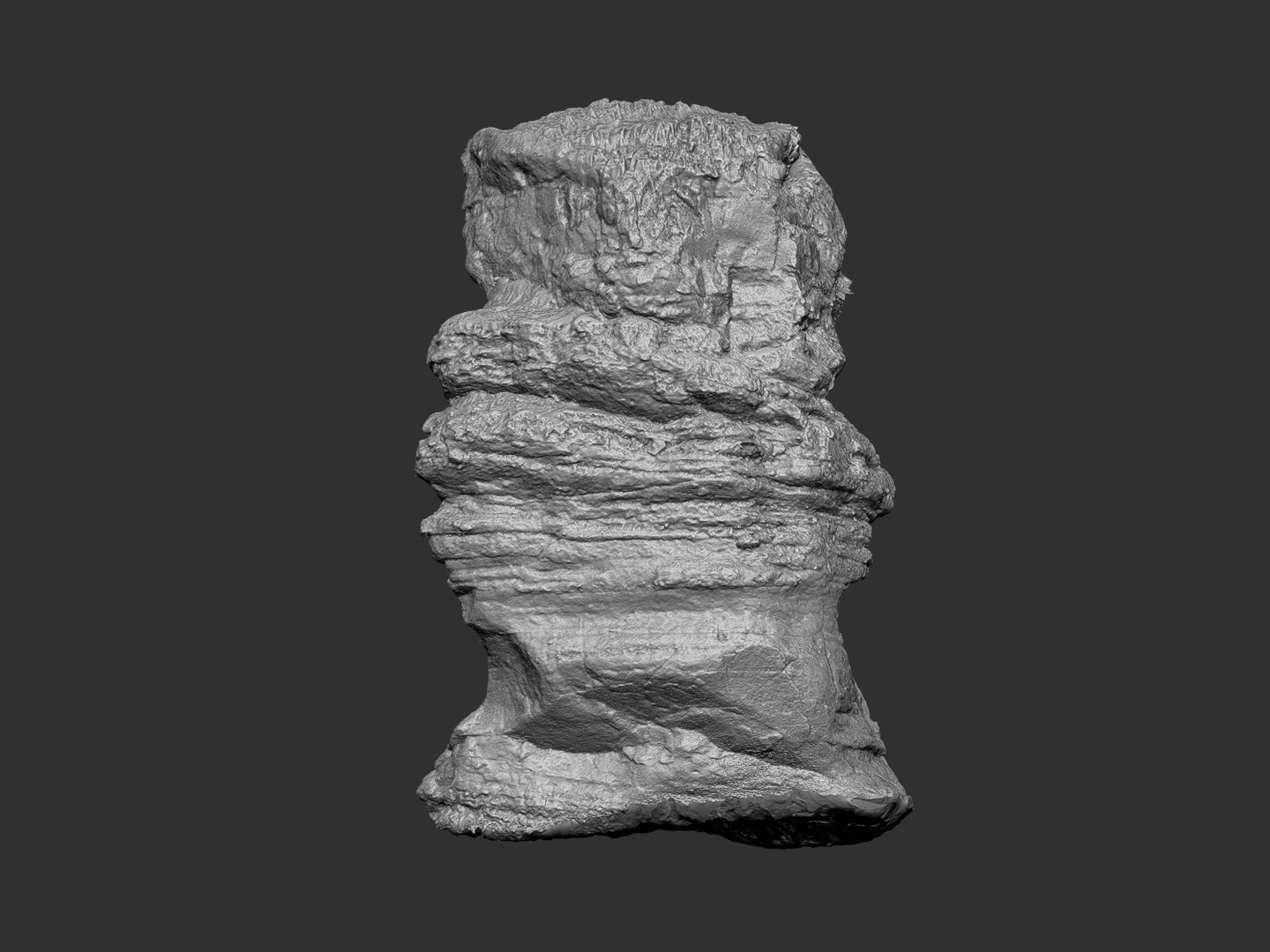 3d Model Rock Monument 8k