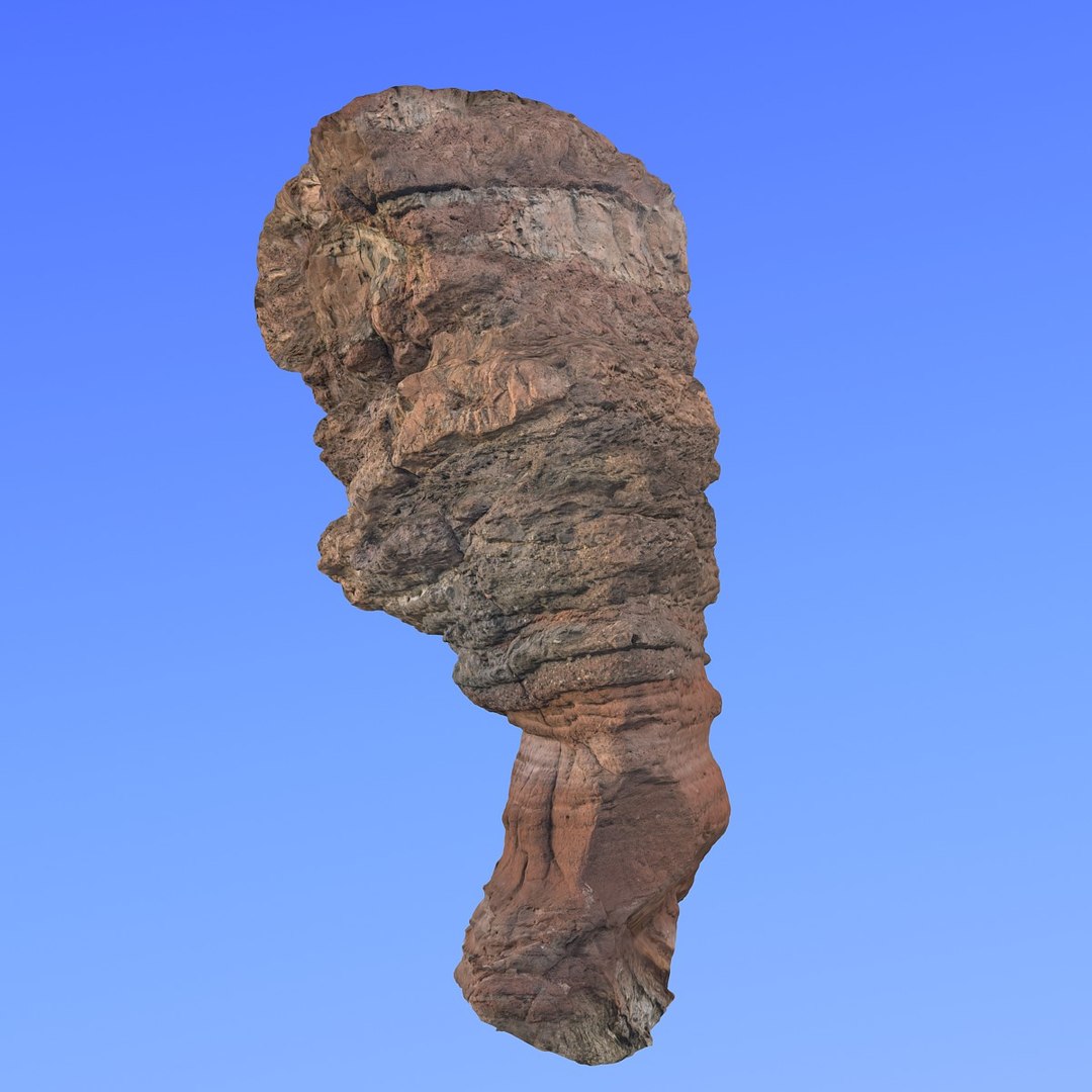 3d Model Rock Monument 8k