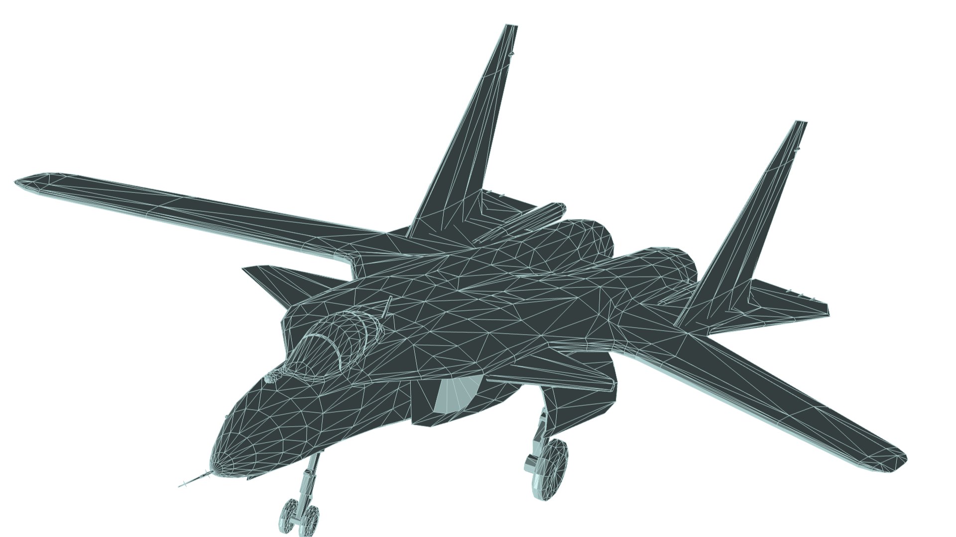 Sukhoi Su-47 3D Model - TurboSquid 1988880