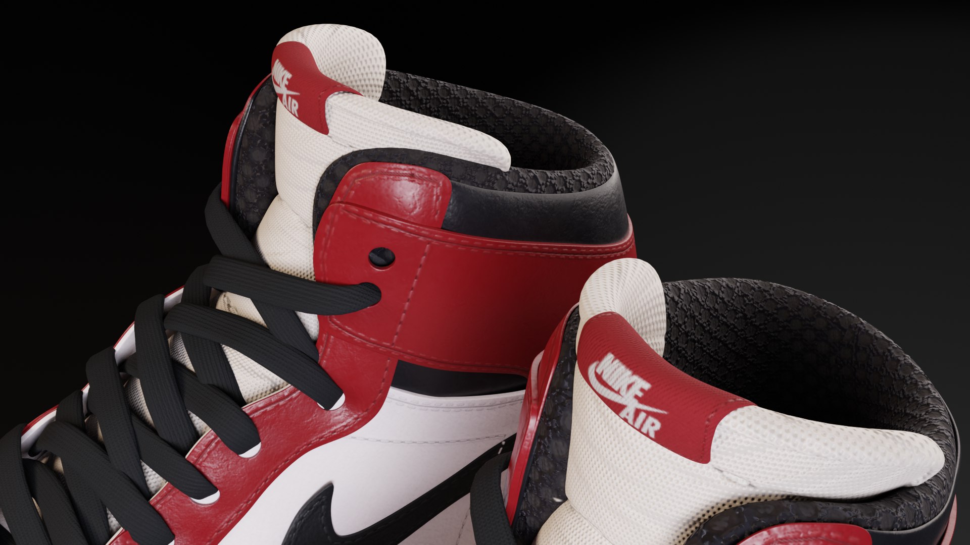 Air Jordan 1 Retro Chicago 3D Model - TurboSquid 2049507