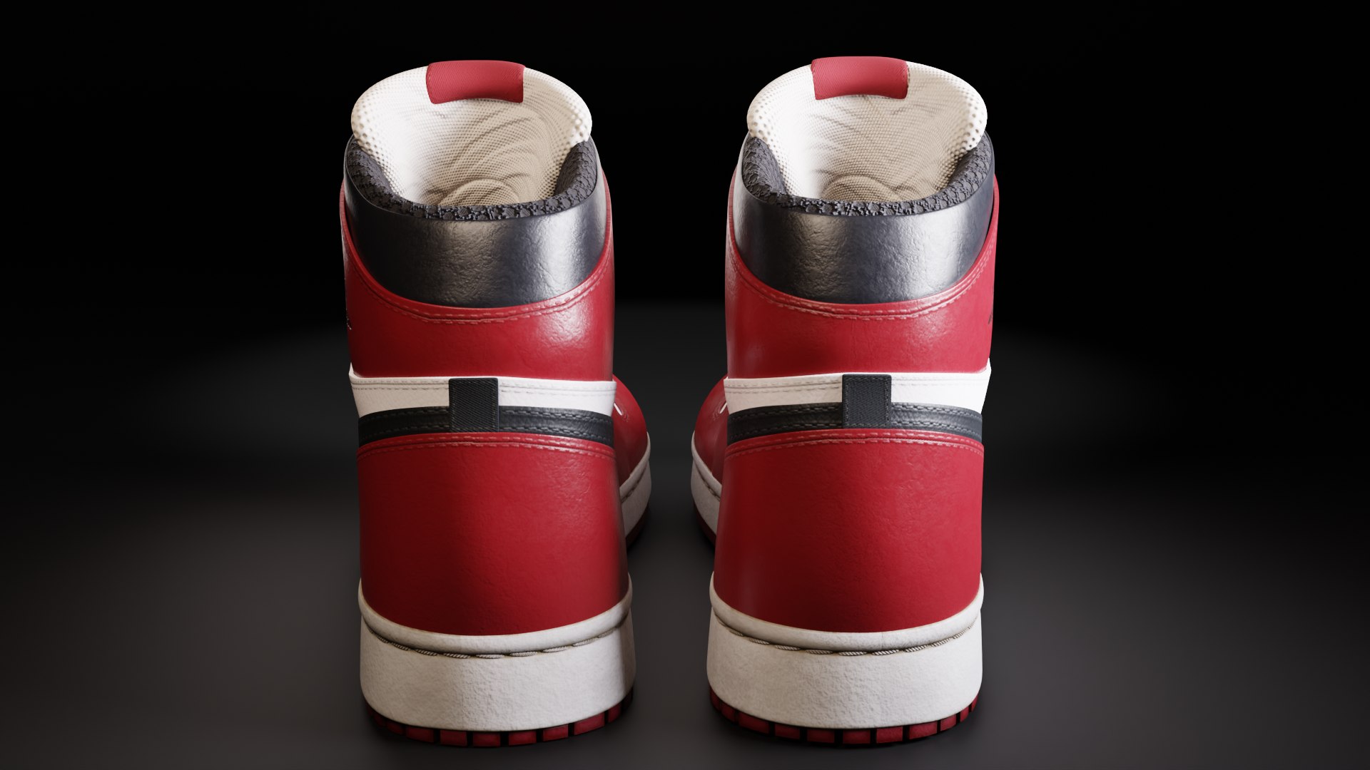 Air Jordan 1 Retro Chicago 3D Model - TurboSquid 2049507